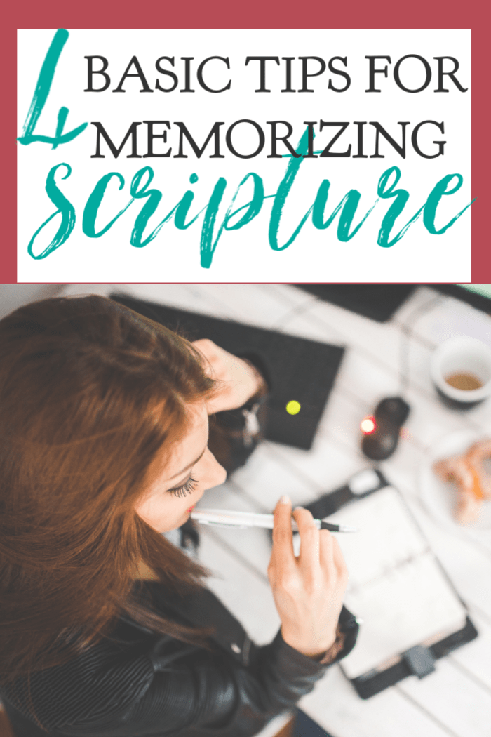 4 Basic Tips for Memorizing Scripture - A Little R & R