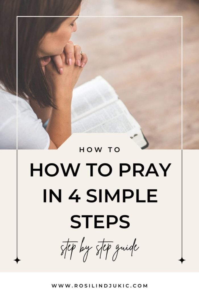How to Pray in 4 Simple Steps - A Little R & R